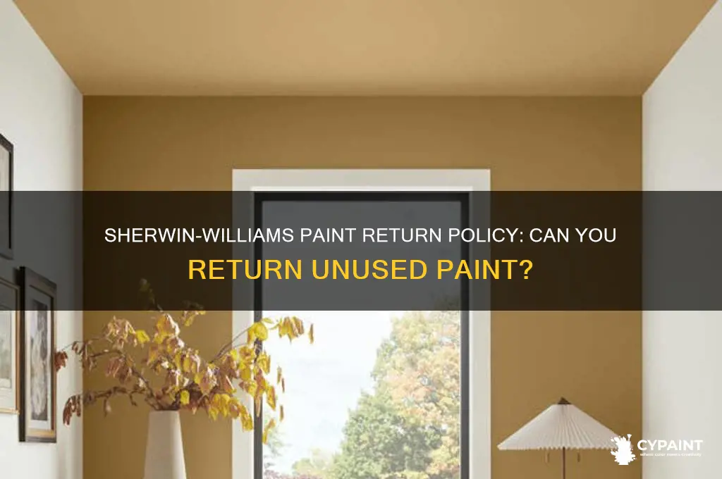 Does Sherwin Williams Take Old Paint