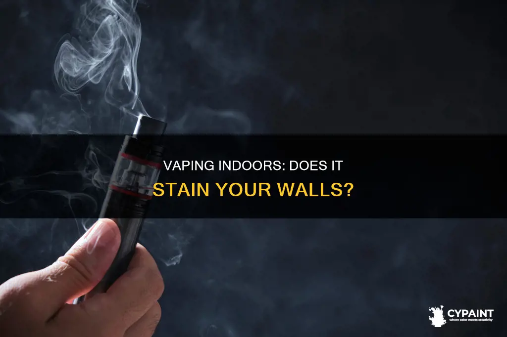 Vaping Indoors: Does It Stain Your Walls? | CyPaint