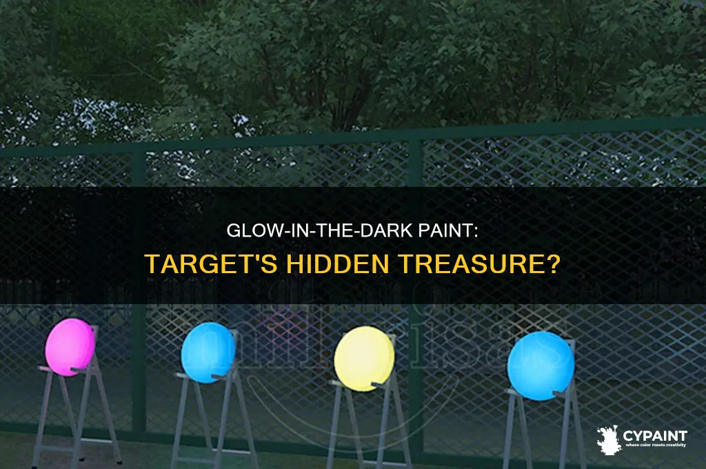 Glow-In-The-Dark Paint: Target's Hidden Treasure? | CyPaint