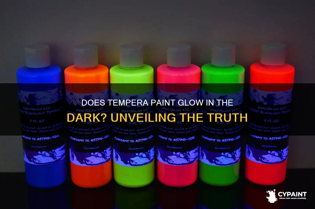 Does Tempera Paint Glow In The Dark? Unveiling The Truth | CyPaint
