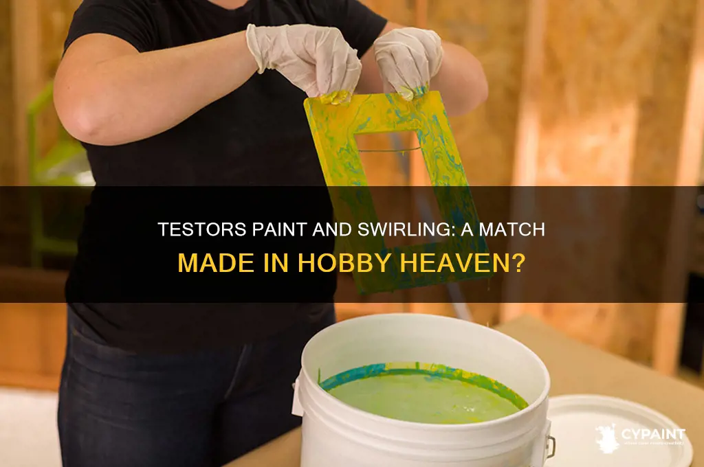 Testors Paint And Swirling: A Match Made In Hobby Heaven? | CyPaint