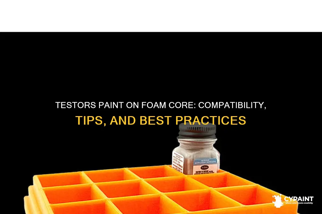 Testors Paint On Foam Core: Compatibility, Tips, And Best Practices ...