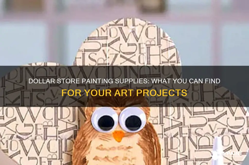 Dollar Store Painting Supplies: What You Can Find For Your Art Projects ...