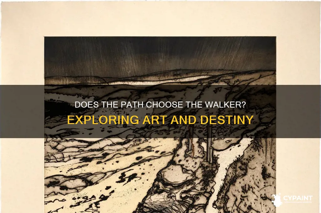 Does The Path Choose The Walker? Exploring Art And Destiny | CyPaint