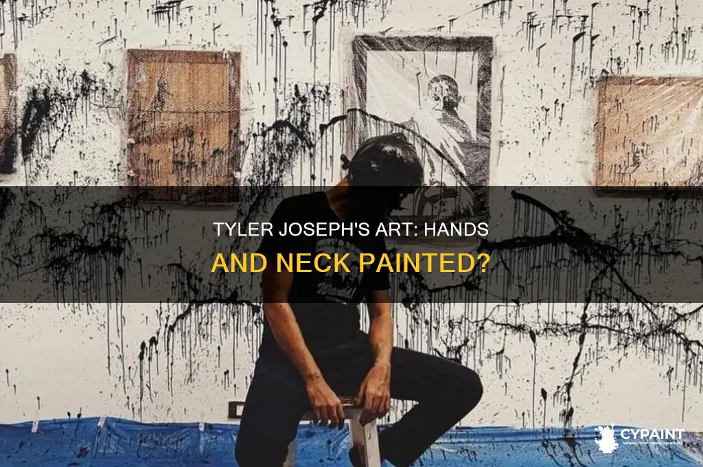 Tyler Joseph's Art: Hands And Neck Painted? | CyPaint