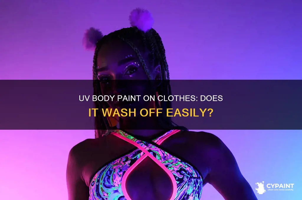Uv Body Paint On Clothes: Does It Wash Off Easily? | CyPaint