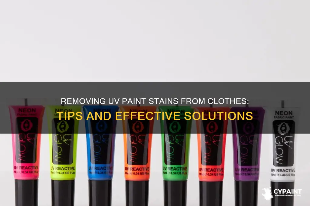 Removing Uv Paint Stains From Clothes: Tips And Effective Solutions ...