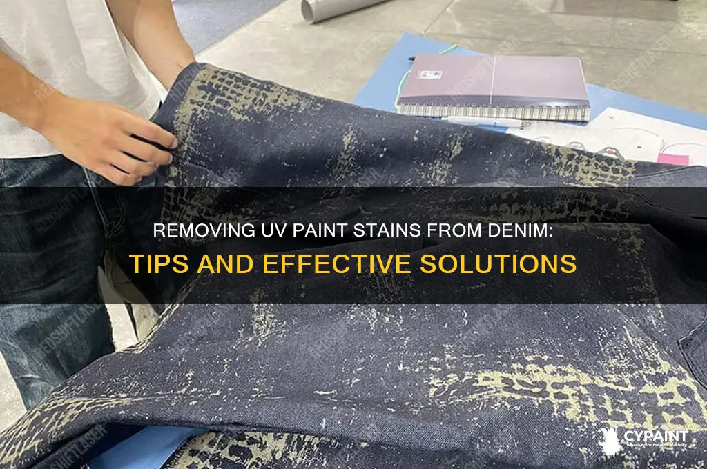 Removing Uv Paint Stains From Denim: Tips And Effective Solutions | CyPaint