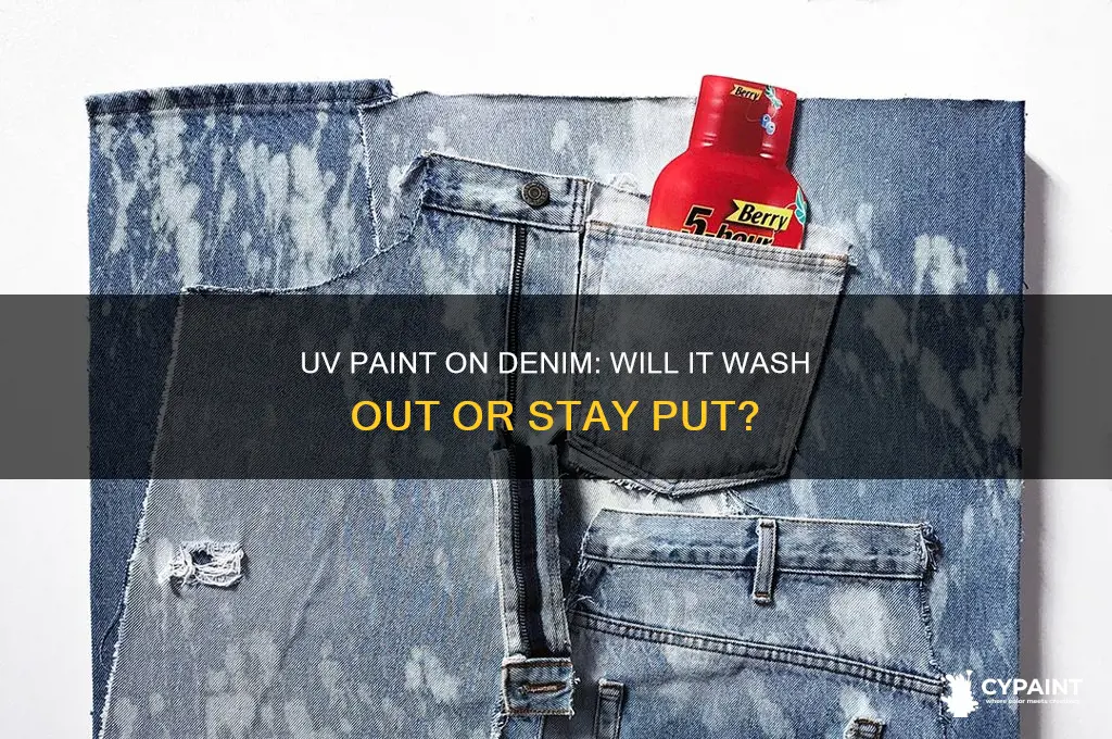 Uv Paint On Denim: Will It Wash Out Or Stay Put? | CyPaint