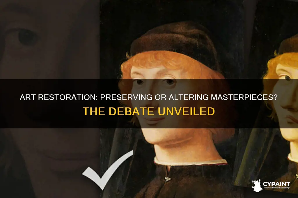 Art Restoration: Preserving Or Altering Masterpieces? The Debate ...