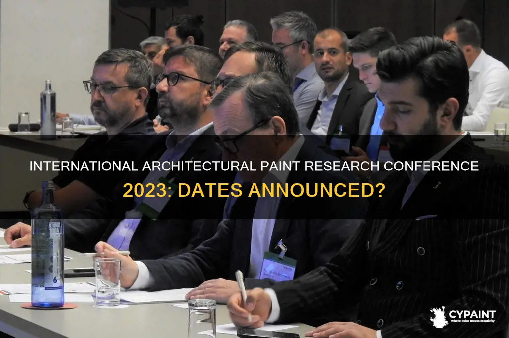International Architectural Paint Research Conference 2023: Dates ...