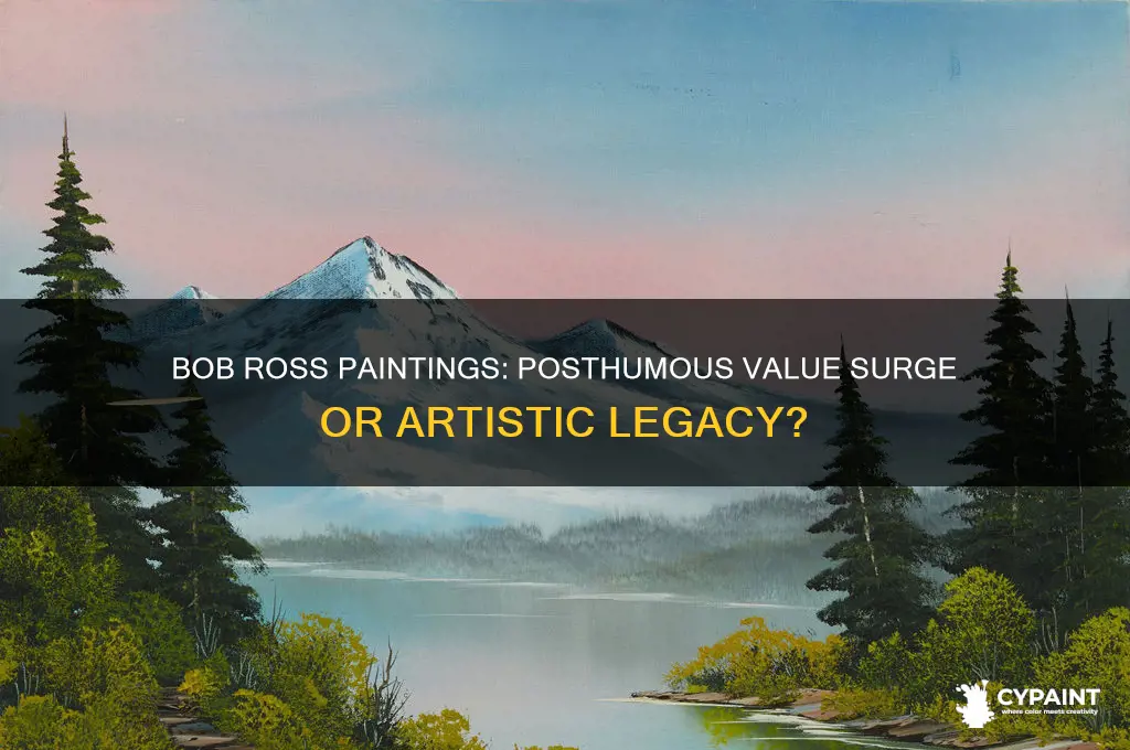 Bob Ross Paintings: Posthumous Value Surge Or Artistic Legacy? | CyPaint