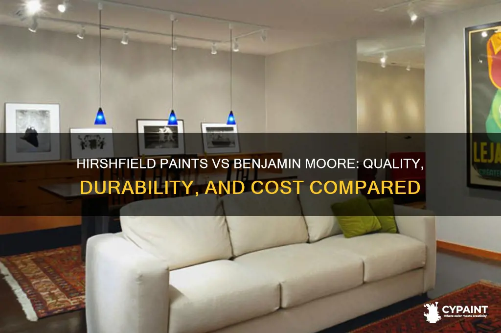 Hirshfield Paints Vs Benjamin Moore: Quality, Durability, And Cost ...