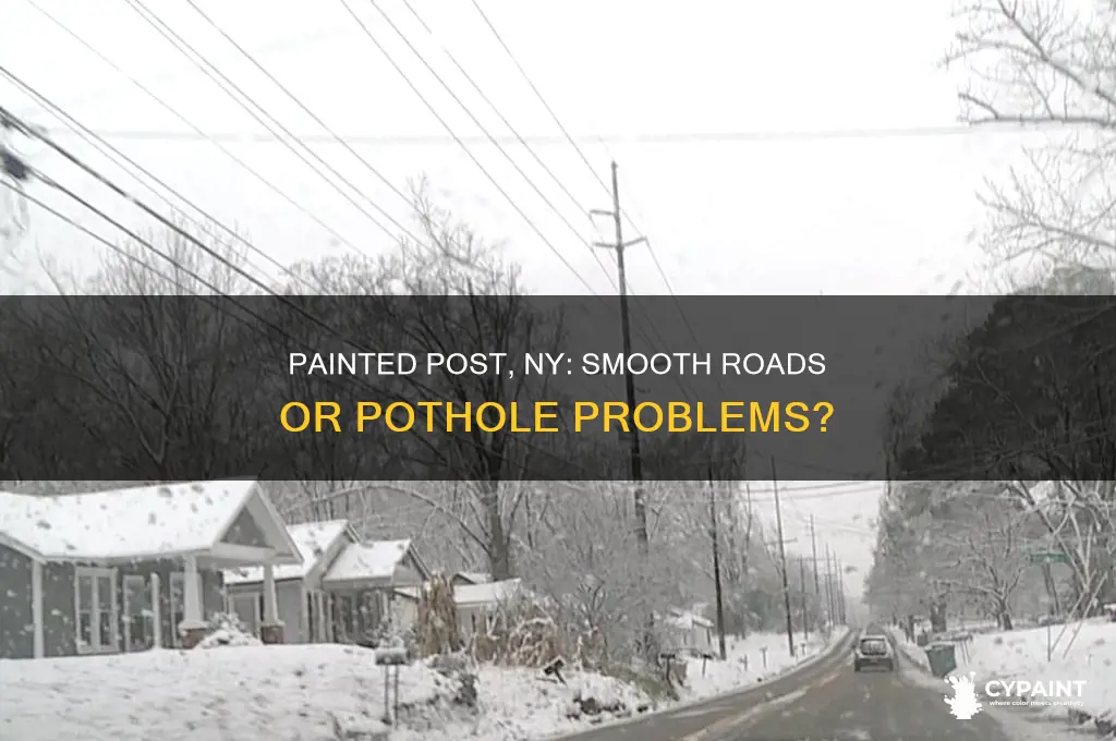 Painted Post, Ny: Smooth Roads Or Pothole Problems? | CyPaint