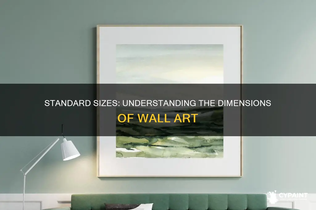 Standard Sizes: Understanding The Dimensions Of Wall Art | CyPaint