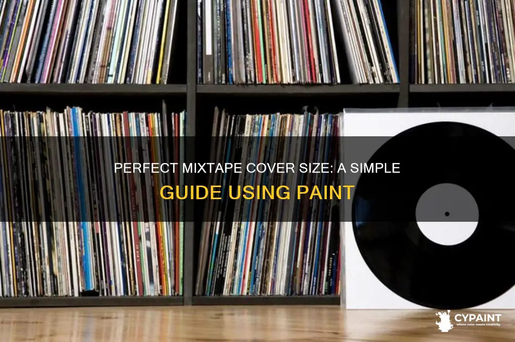Perfect Mixtape Cover Size: A Simple Guide Using Paint | CyPaint