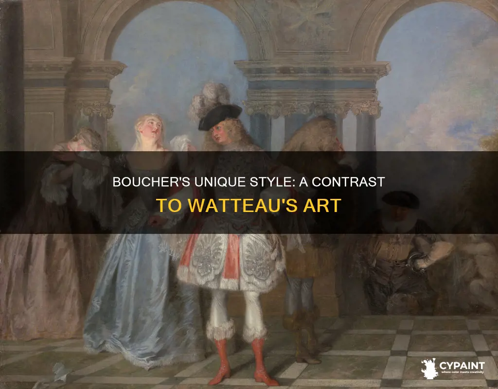 Boucher's Unique Style: A Contrast To Watteau's Art | CyPaint