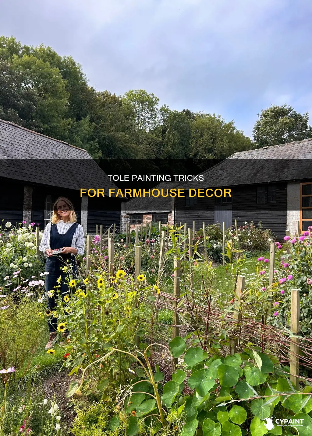 Tole Painting Tricks For Farmhouse Decor | CyPaint