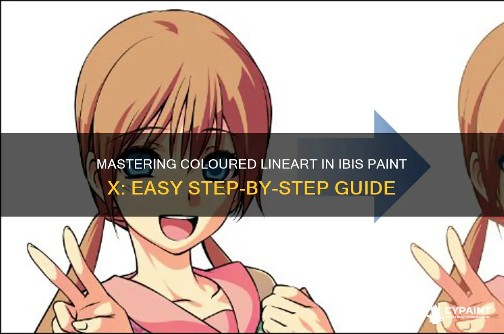 Mastering Coloured Lineart In Ibis Paint X: Easy Step-By-Step Guide ...