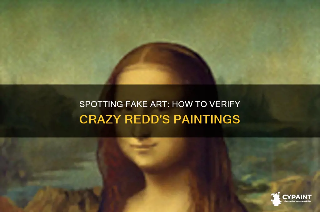 Spotting Fake Art: How To Verify Crazy Redd's Paintings | CyPaint