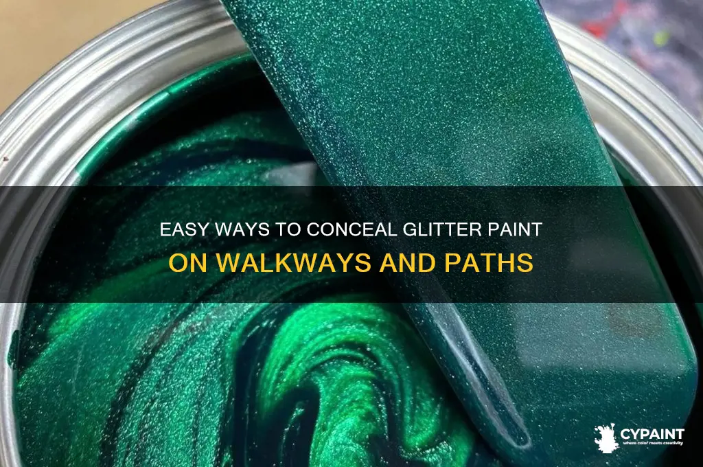 Easy Ways To Conceal Glitter Paint On Walkways And Paths | CyPaint