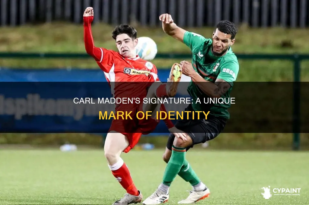 Carl Madden's Signature: A Unique Mark Of Identity | CyPaint