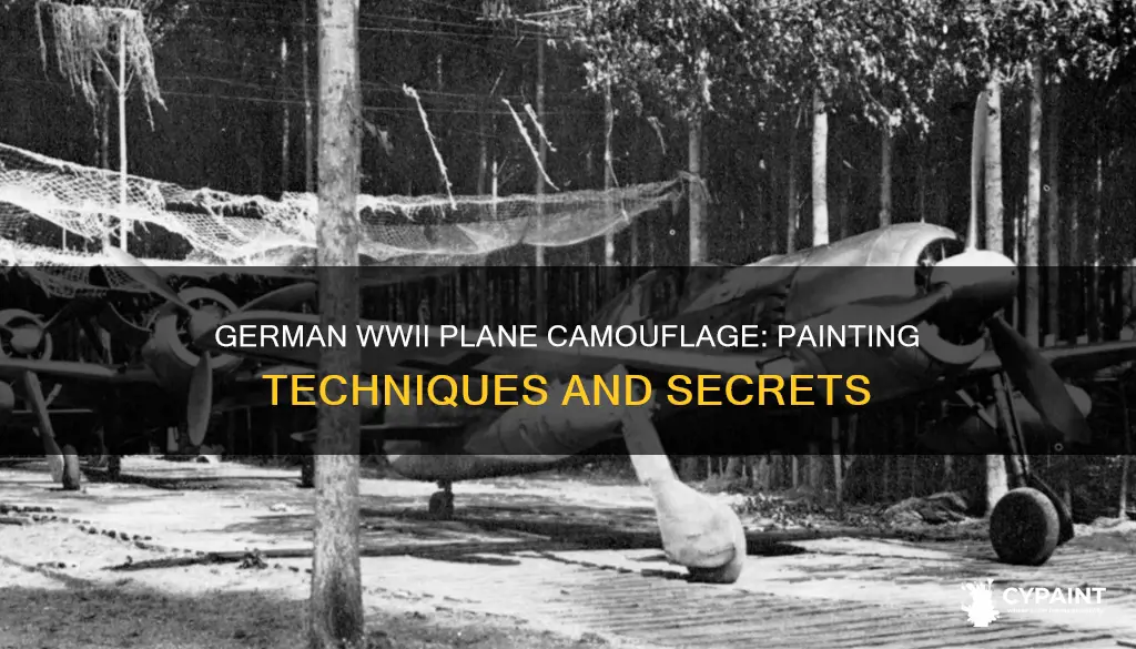 German Wwii Plane Camouflage: Painting Techniques And Secrets | CyPaint