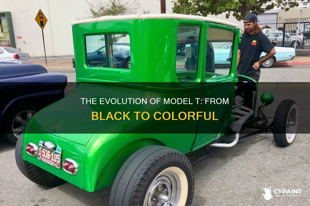 The Evolution Of Model T: From Black To Colorful | CyPaint