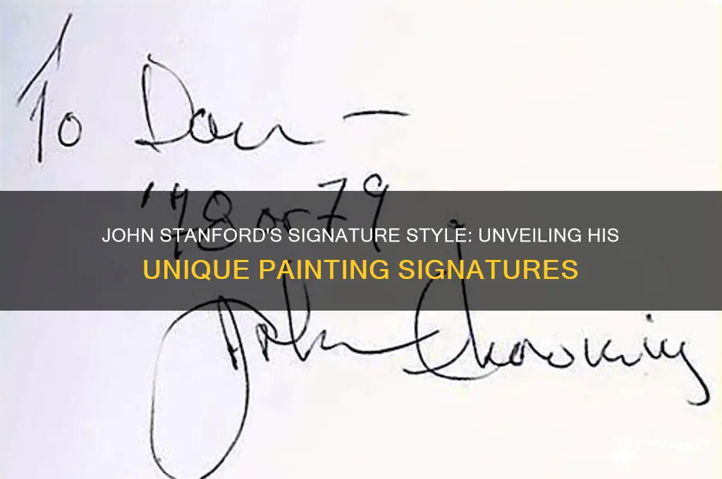John Stanford's Signature Style: Unveiling His Unique Painting ...