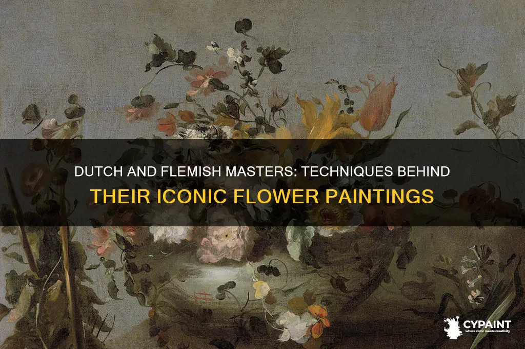 Dutch And Flemish Masters: Techniques Behind Their Iconic Flower ...