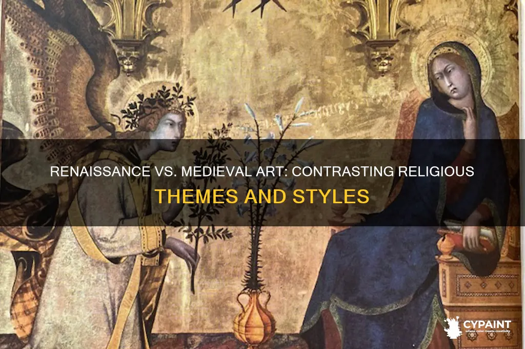 Renaissance Vs. Medieval Art: Contrasting Religious Themes And Styles ...