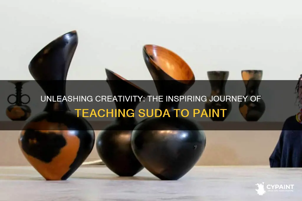 Unleashing Creativity: The Inspiring Journey Of Teaching Suda To Paint ...