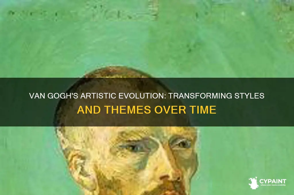 Van Gogh's Artistic Evolution: Transforming Styles And Themes Over Time ...