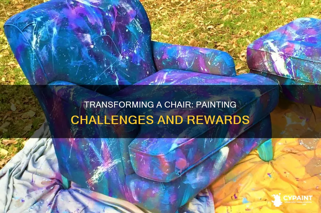 Transforming A Chair: Painting Challenges And Rewards | CyPaint