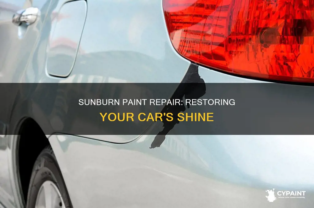 Sunburn Paint Repair: Restoring Your Car's Shine | CyPaint