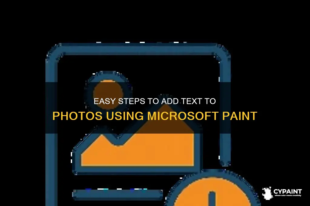 Easy Steps To Add Text To Photos Using Microsoft Paint | CyPaint