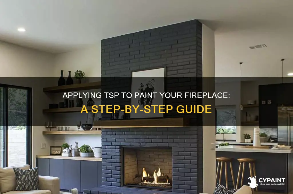 Applying Tsp To Paint Your Fireplace: A Step-By-Step Guide | CyPaint