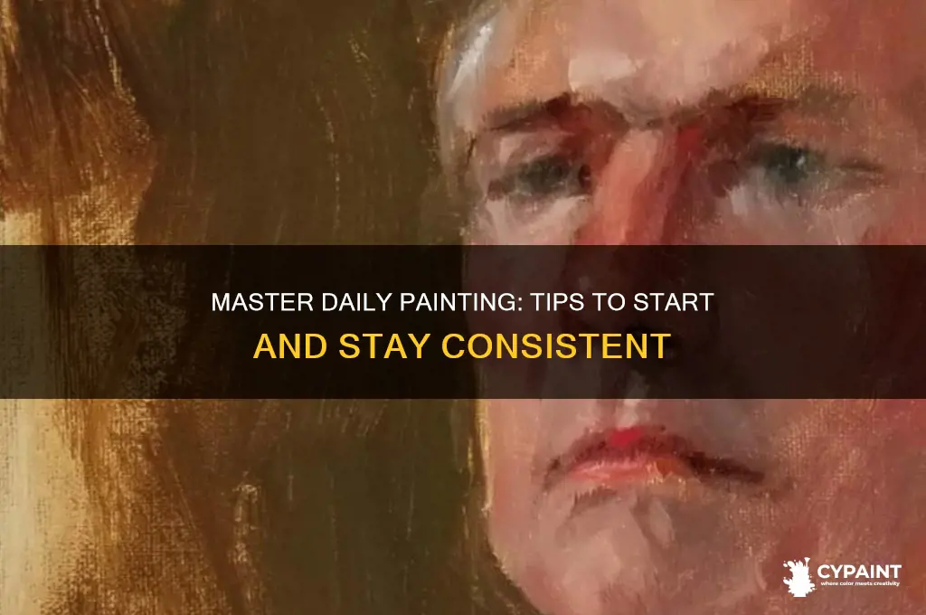Master Daily Painting: Tips To Start And Stay Consistent | CyPaint