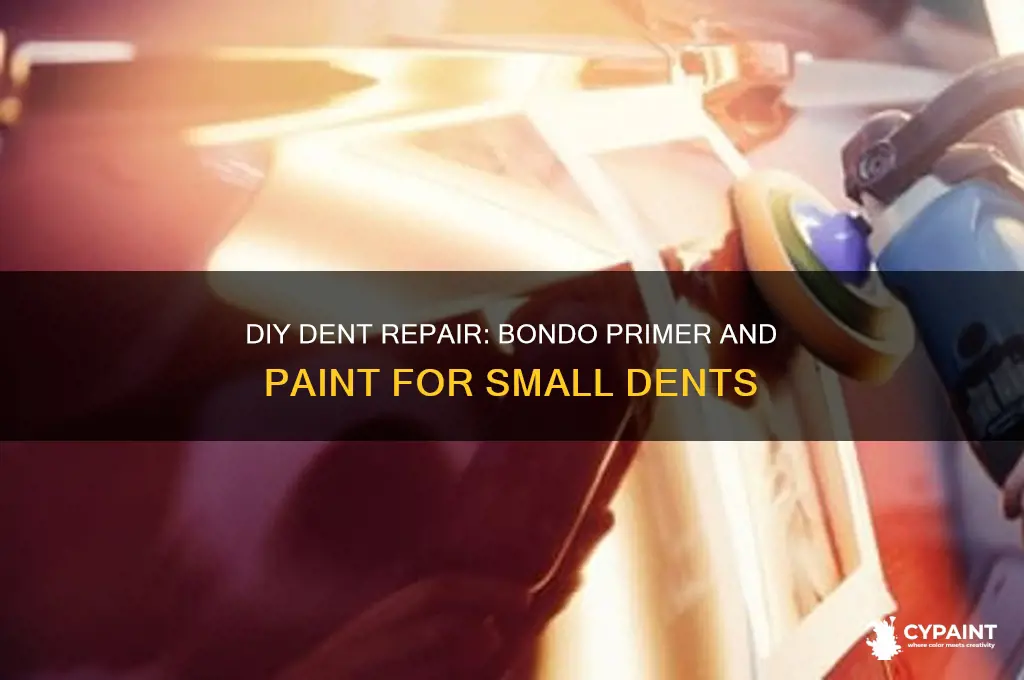 Diy Dent Repair: Bondo Primer And Paint For Small Dents | CyPaint