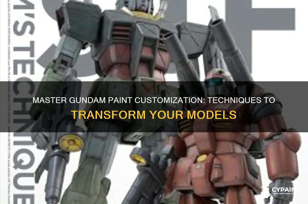 Master Gundam Paint Customization: Techniques To Transform Your Models ...