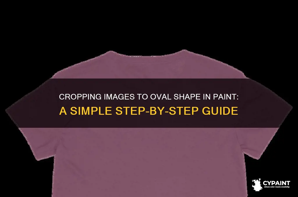 Cropping Images To Oval Shape In Paint: A Simple Step-By-Step Guide ...