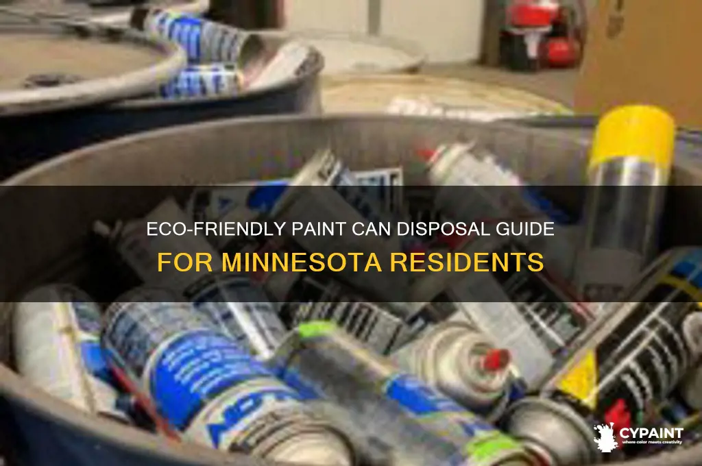 Eco-Friendly Paint Can Disposal Guide For Minnesota Residents | CyPaint
