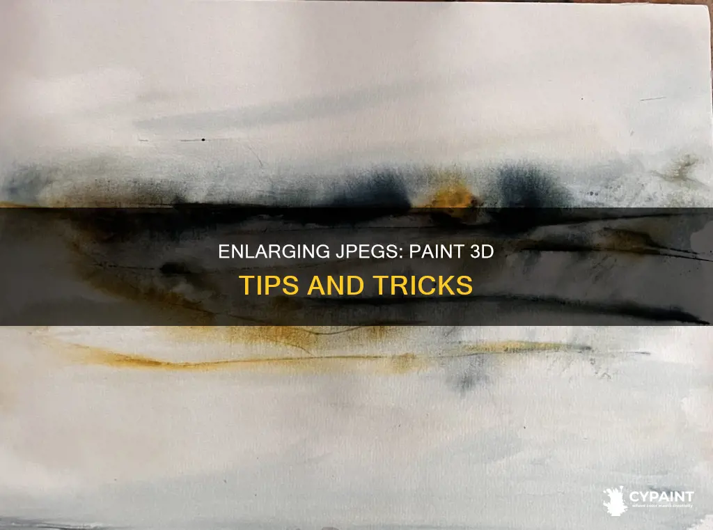 Enlarging Jpegs: Paint 3D Tips And Tricks | CyPaint
