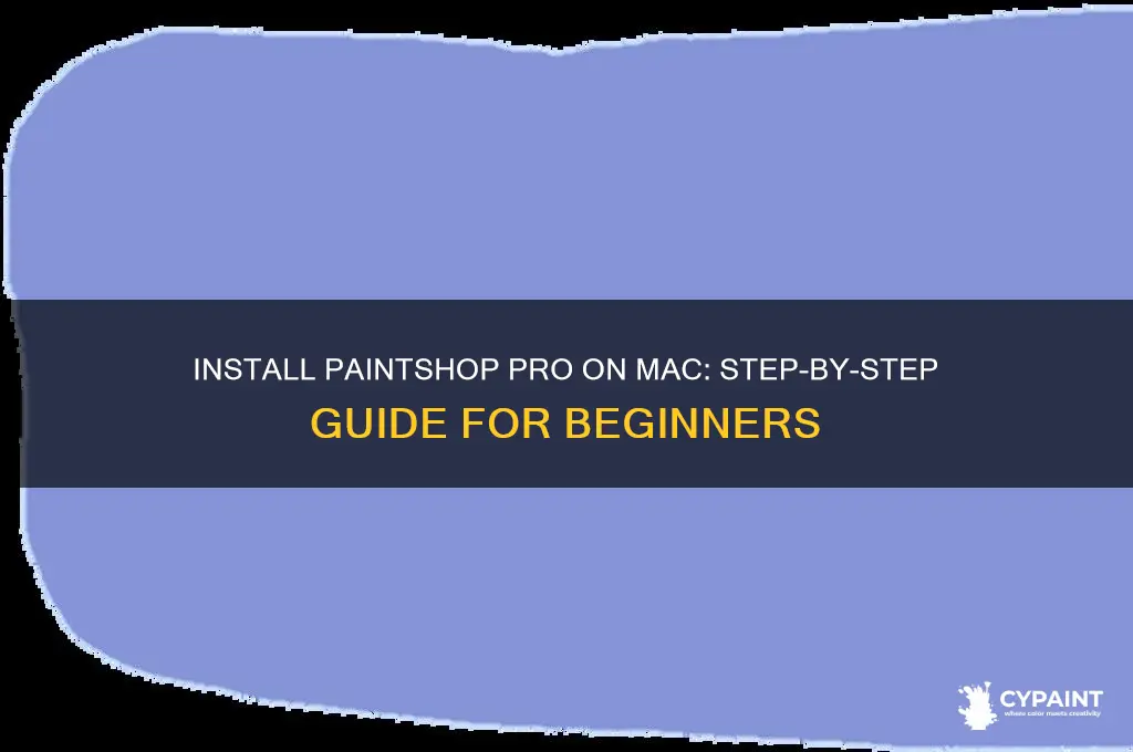 Install Paintshop Pro On Mac: Step-By-Step Guide For Beginners | CyPaint