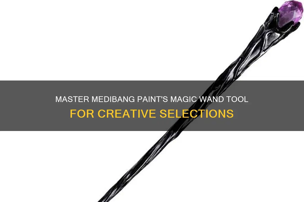 Master Medibang Paint's Magic Wand Tool For Creative Selections | CyPaint