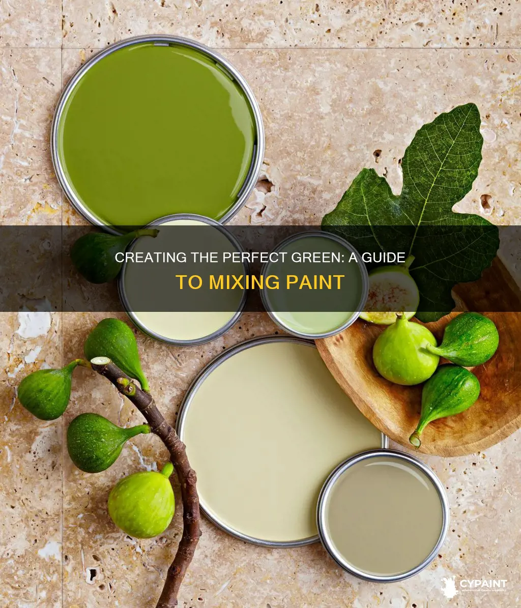 Creating The Perfect Green: A Guide To Mixing Paint | CyPaint