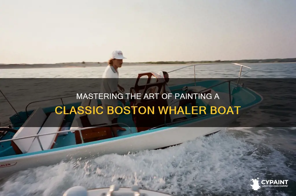 Mastering The Art Of Painting A Classic Boston Whaler Boat | CyPaint