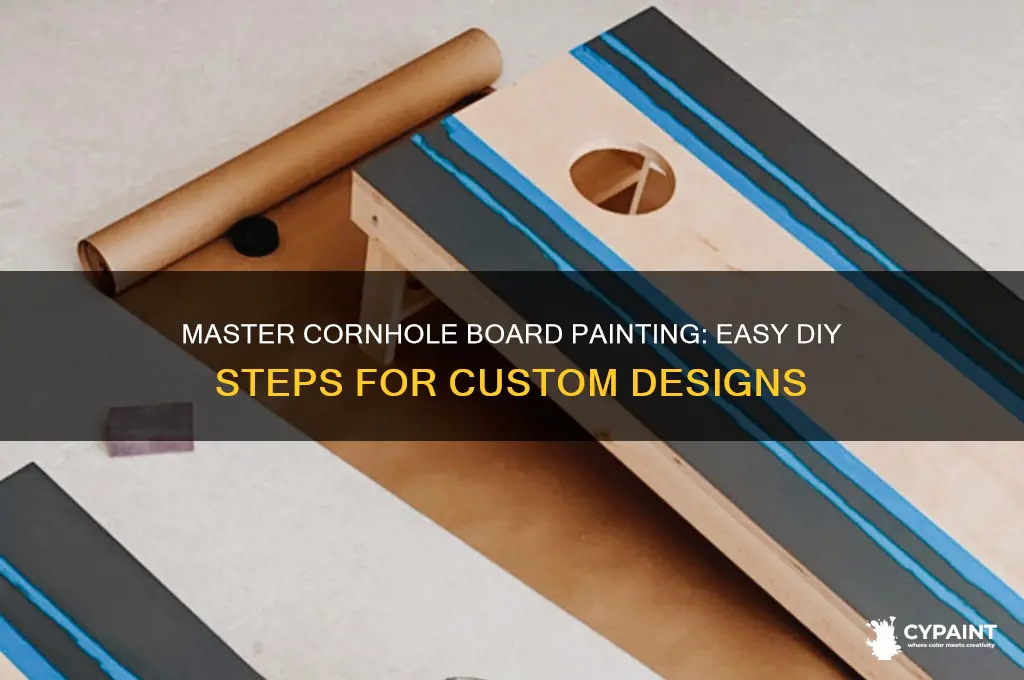 Master Cornhole Board Painting: Easy Diy Steps For Custom Designs | CyPaint