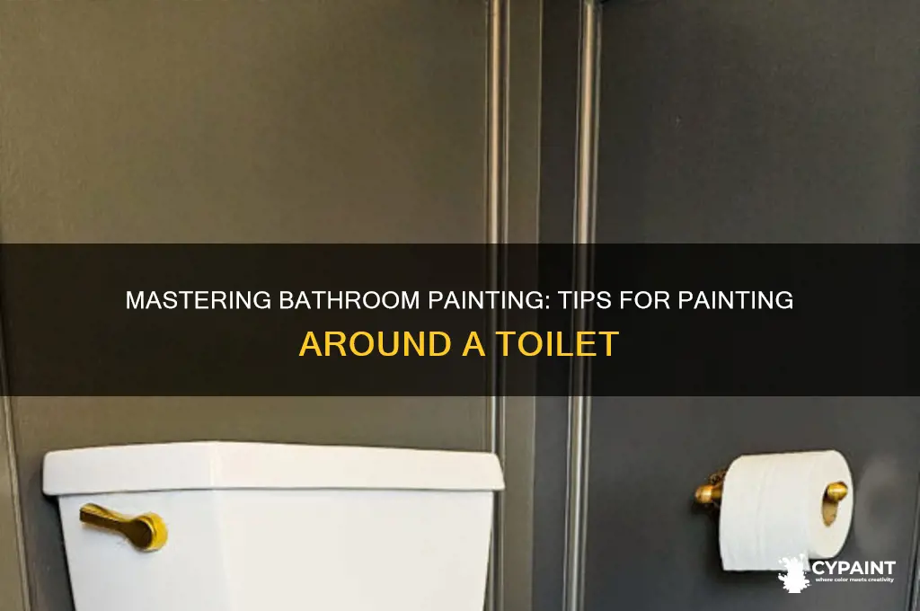 Mastering Bathroom Painting: Tips For Painting Around A Toilet | CyPaint