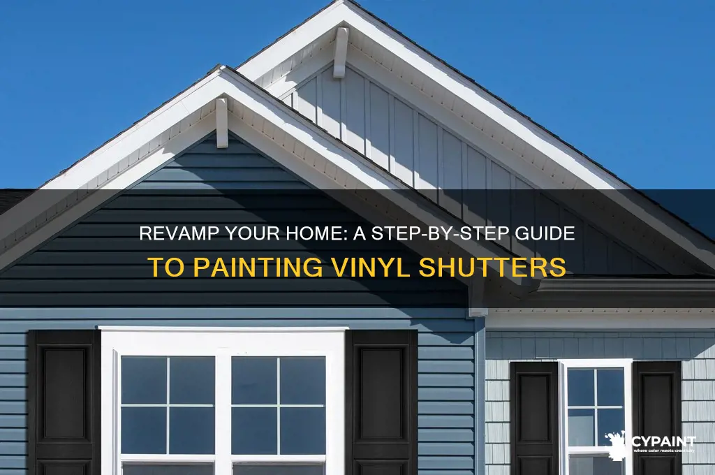 Revamp Your Home: A Step-By-Step Guide To Painting Vinyl Shutters | CyPaint